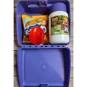 Thermos | Kitchen | Vintage Bob The Builder Plastic Lunch Box With ...